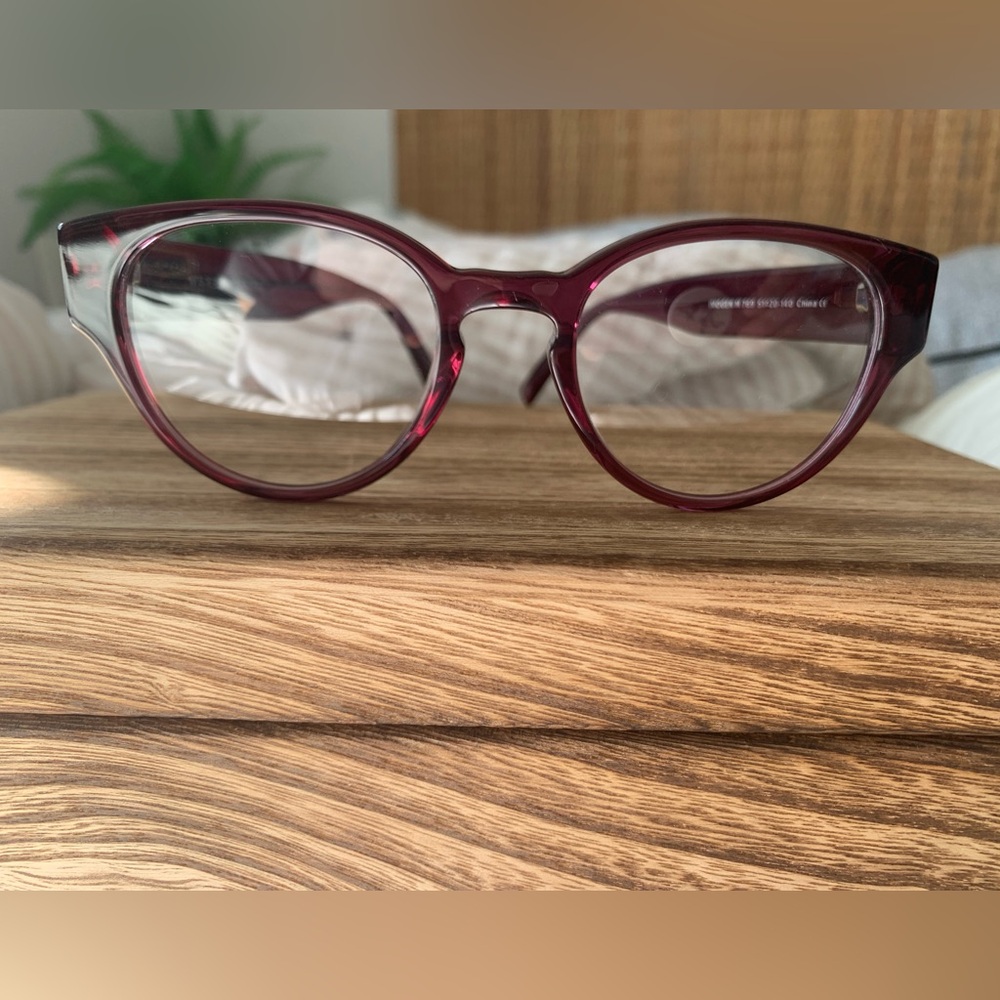 Warby Parker: Imogen, clear lenses glasses - Gem